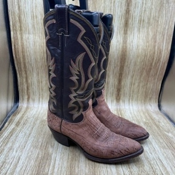 Justin Boots | Shoes | Justin Wildebeest Mens Size 75 D Western Cowboy ...